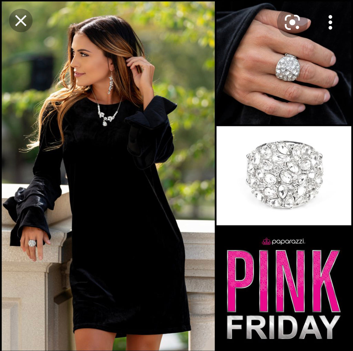 Paparazzi Paparazzi Pink Friday Set 2020 – Frosted Gems